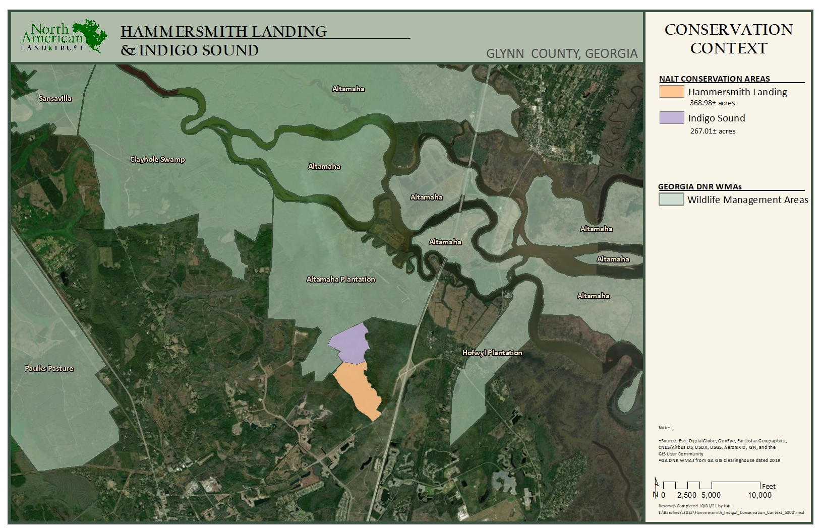 NALT helps Georgia increase its 4,000-acre Altama Plantation Wildlife ...