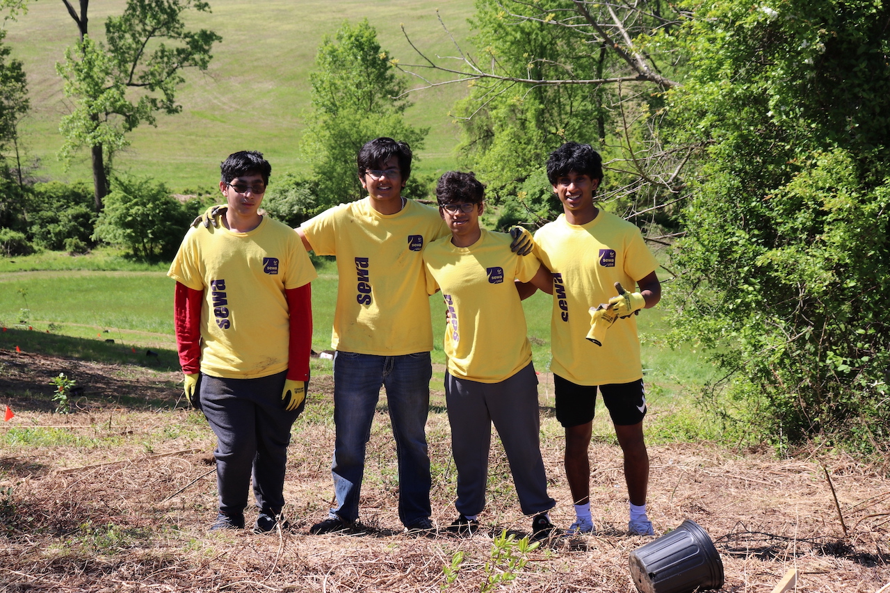 Neighbors and Friends help Plant Native Trees at Brinton Run Preserve ...